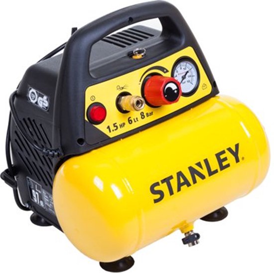 Stanley Compressor DN200/8/6 – inclusief 6-delige Accessoire set | bol