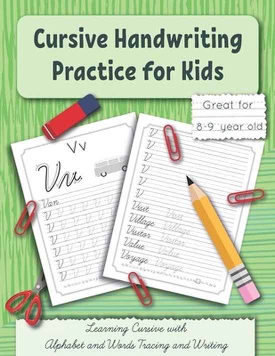 Handwriting Workbooks for Kids- Cursive Handwriting Practice for Kids ...