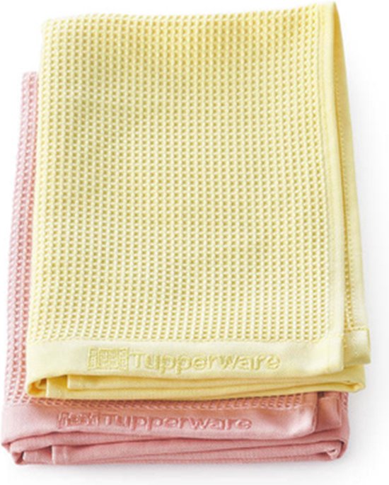 Tupperware Eco Glasdoek - Ruitendoek voor ramen - set van 2 ...