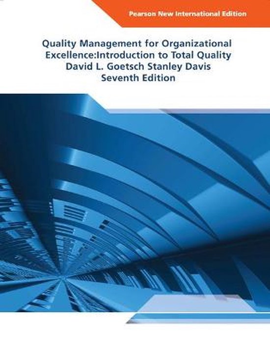 Quality Management For Organizational Excellence | 9781292022338 ...