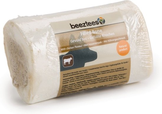 Beeztees gevuld bot kip - hondensnack - | bol