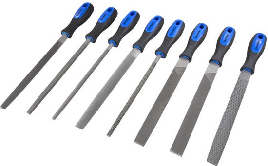 Westfalia Vijl en rasp set, 8 stuks | bol.com