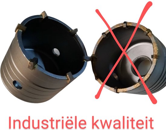 Industriële dozenboor dia 70mm + SDS-MAX 200x22mm - Kroonboor ...