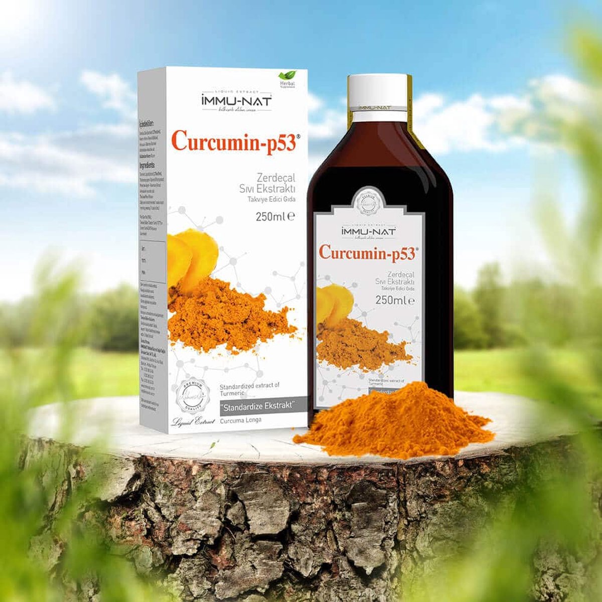 Curcumin Extract 250ml Vloeibaar- Curcuma Extraxt - Kurkuma Ektract ...