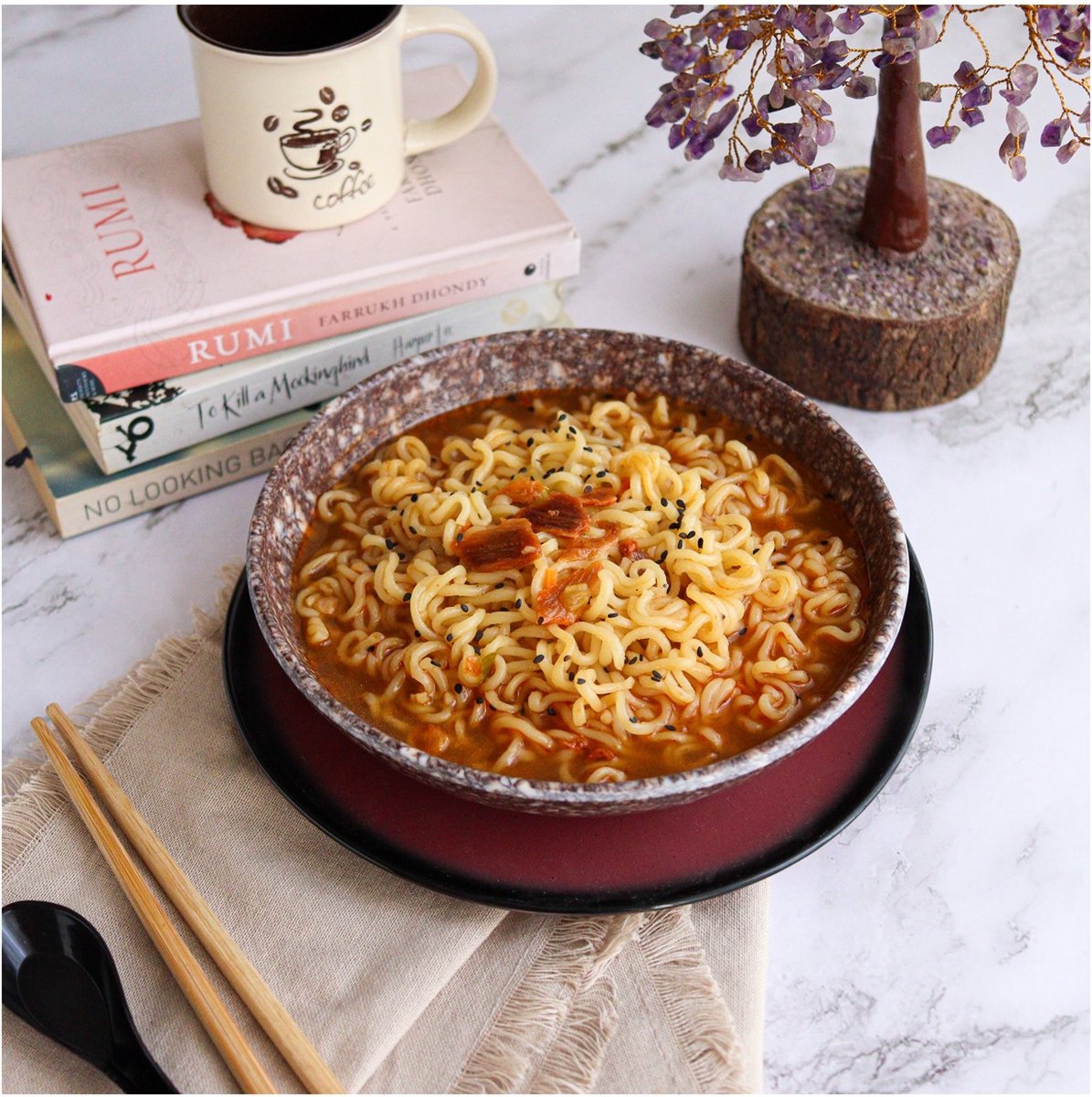 SAMYANG Hot Chicken Noodels 5x Extremely Spicy Buldak + 5x Spicy Stew ...