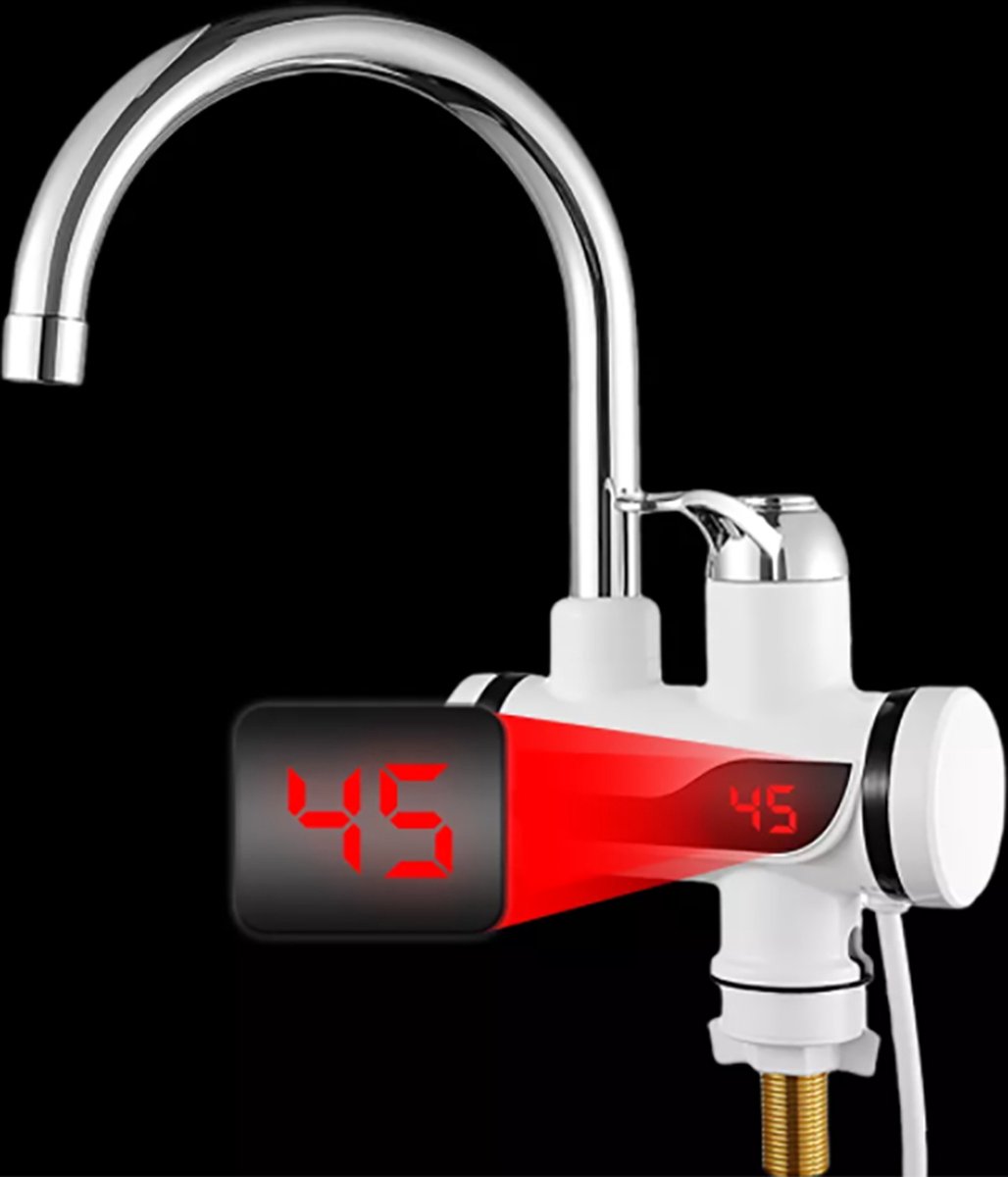 Elektrische kraan - Boiler - Wit - 220V - Instant Warm Water - Heet ...