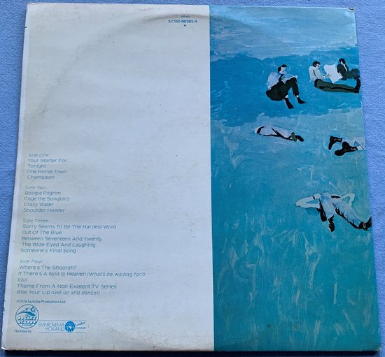 Elton John – Blue Moves 1976 LP is in Nieuwstaat, Elton John – Blue ...