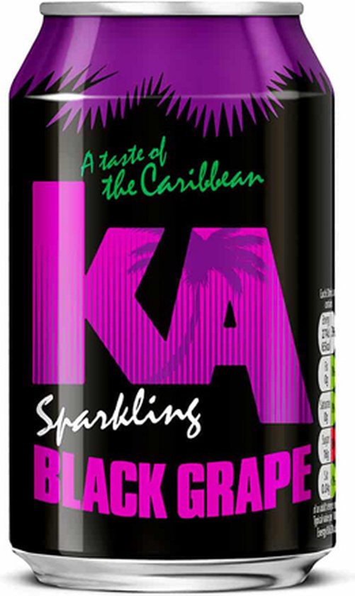 KA Black Grape blik 24x330 ml | bol.com