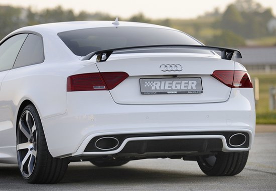 RIEGER - PERFORMANCE REAR TRUNK SPOILER - AUDI A5 / S5 / RS5 B8 - COUPE ...