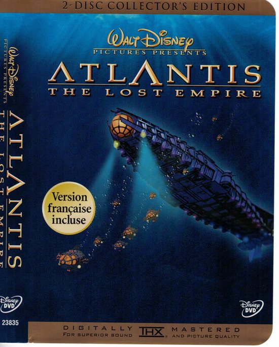 Walt Disney's Atlantis - The Lost Empire (Import DVD) (Dvd) | Dvd's ...