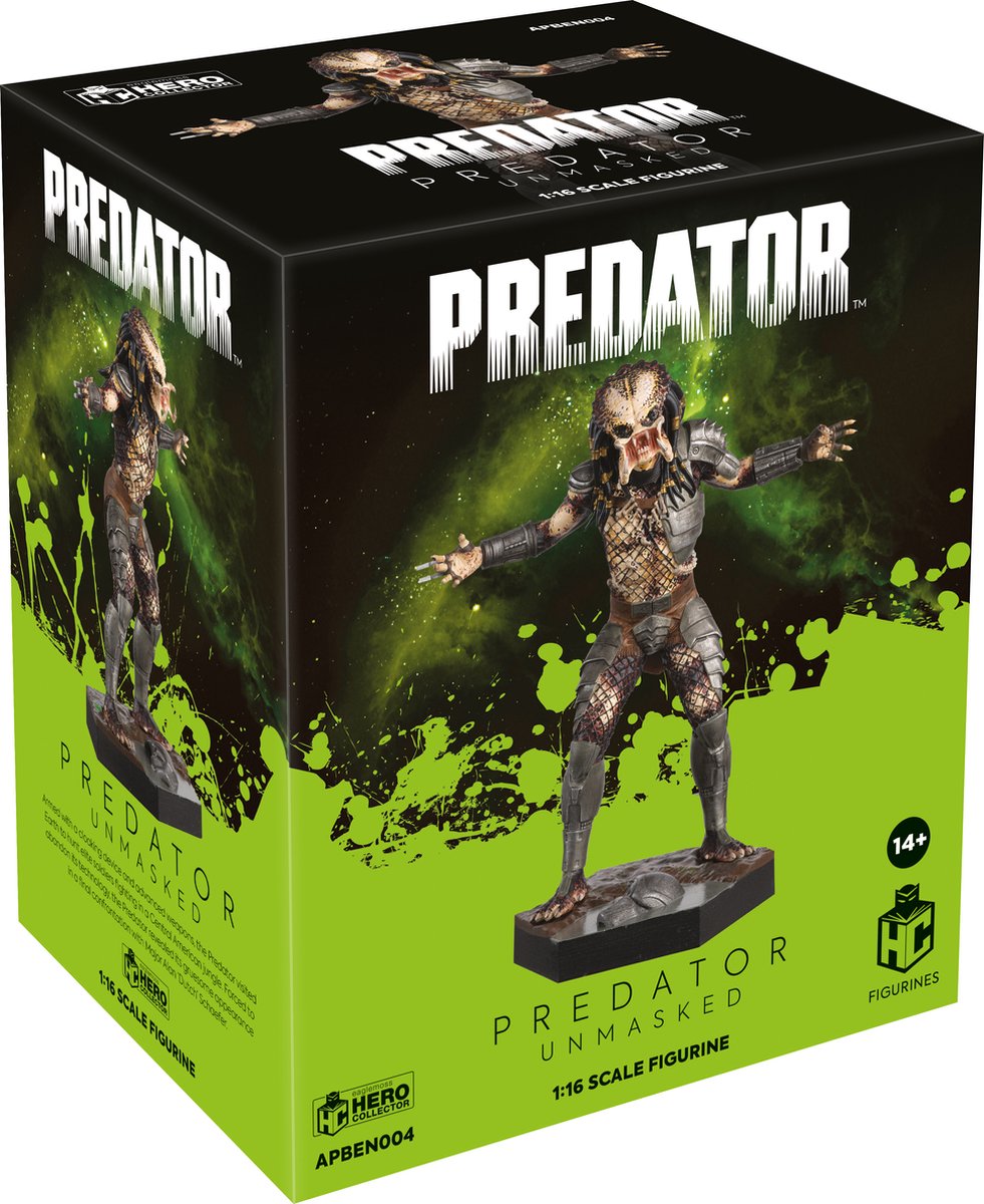 Predator - Unmasked Predator Display Box Edition 15 cm | bol.com