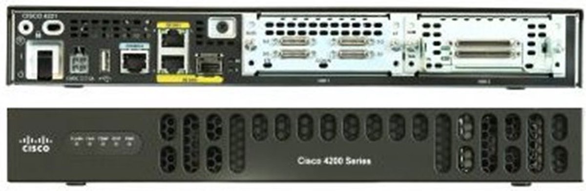 Cisco ISR 4221 bedrade router Zwart | bol.com