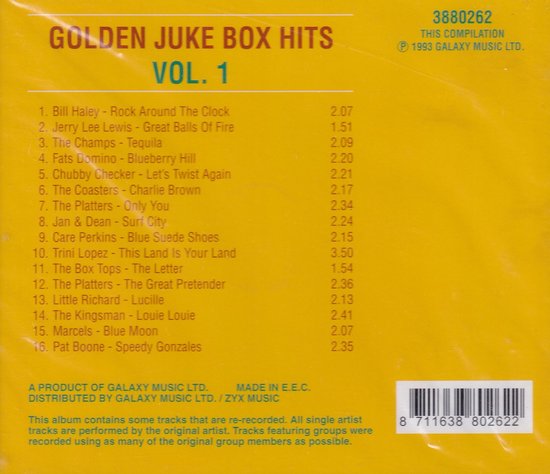 Golden Jukebox Hits, Vol. 1, various artists | CD (album) | Muziek | bol