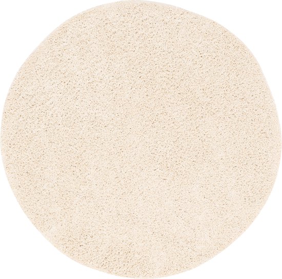 Pergamon Hoogpolig langpolig Shaggy tapijt vloerkleed Fluffy Rond | bol