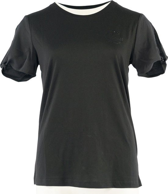 Guess Geeta Dames T-shirt - Zwart - Maat S | bol