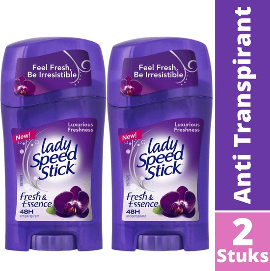Lady Speed Stick Black Orchid Deodorant Stick - 2 x 45 g - 48H Anti ...
