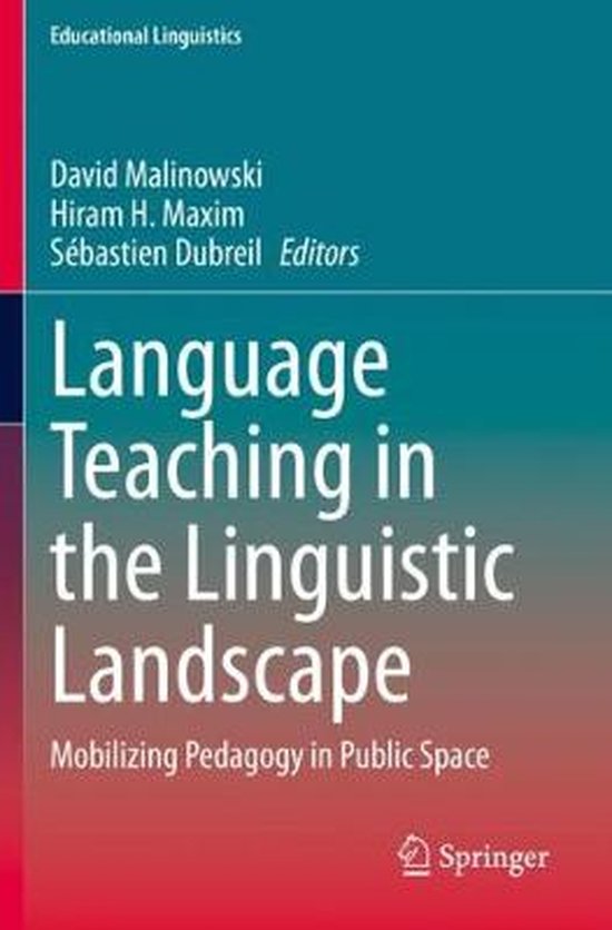 Language Teaching in the Linguistic Landscape | 9783030557638 | Boeken | bol.com