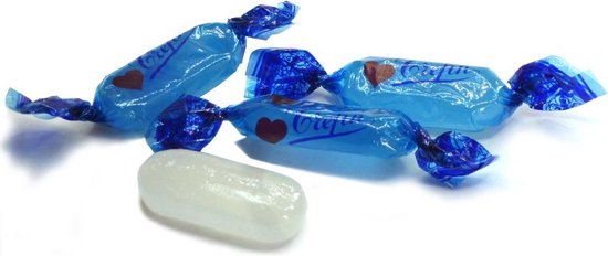 6 zakken Hartmint Crefin á 200 gram - Voordeelverpakking Snoepgoed ...
