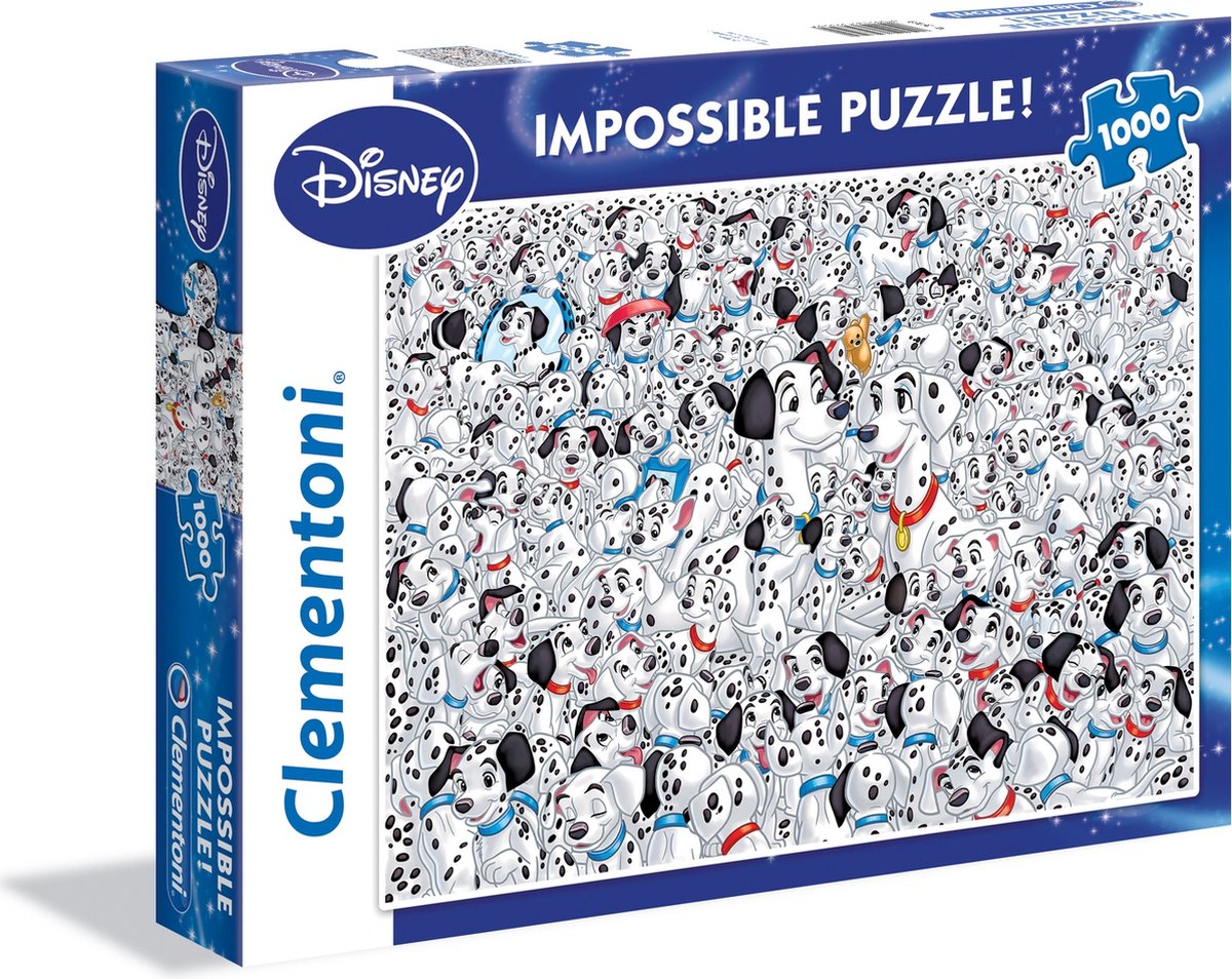 Clementoni Legpuzzel - High Quality Puzzel Collectie - 101 Dalmatiërs ...
