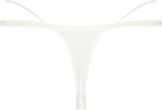 Hunkemöller Dames Lingerie String Claire - Wit - maat M | bol.com