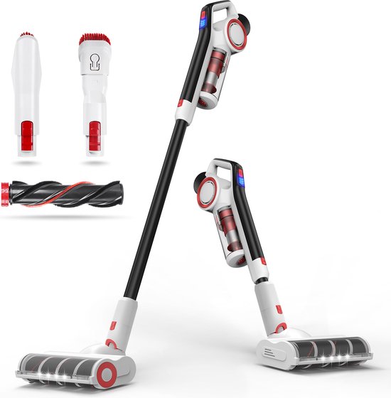 Steelstofzuiger Draadloos | 350W | Kruimeldief Snoerloos | Quortz ...