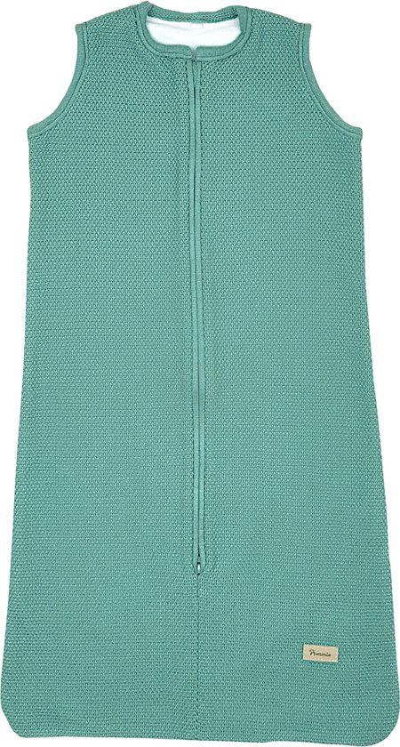 Pommie Baby Slaapzak - Ocean Green - 70cm - Gebreid | bol.com