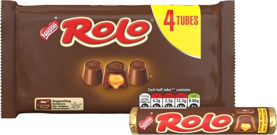 6 x 4-pack Rolo á 42 gram per rol - Voordeelverpakking Snoepgoed | bol.com
