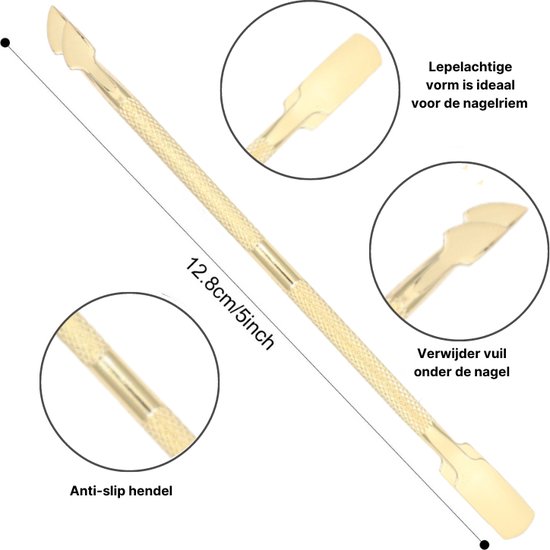 Nagelriem Verzorgingsset - Nagelriem Knipper - Driedelige Set - Knipper ...