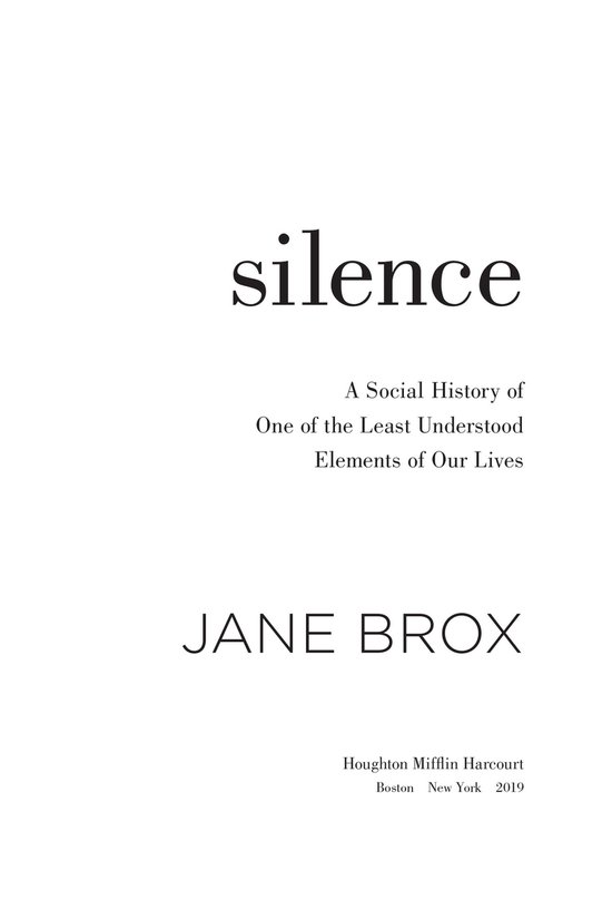 Silence (ebook), Jane Brox | 9780544702516 | Boeken | bol.com
