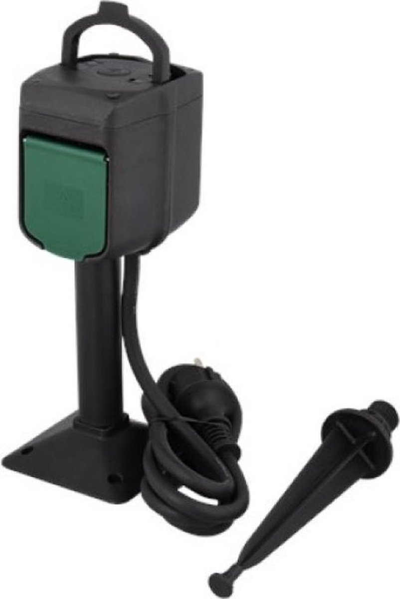 Stopcontact Buiten - Slim Stopcontact - WIFI - Waterproof - Tuinpaal ...