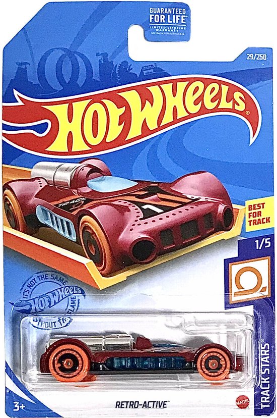 Hot Wheels Retro Active - Die Cast - 7 cm - Schaal 1:64 | bol