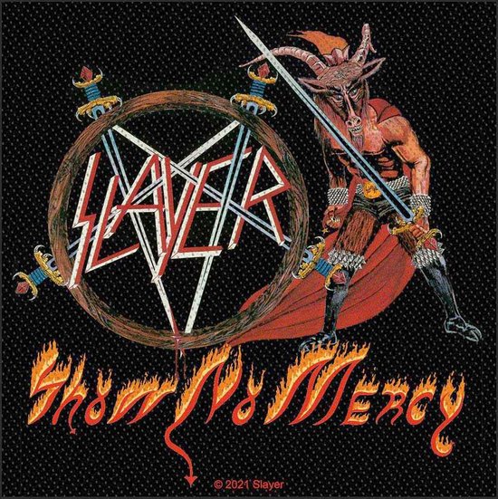 Slayer Patch Show No Mercy Multicolours | bol.com