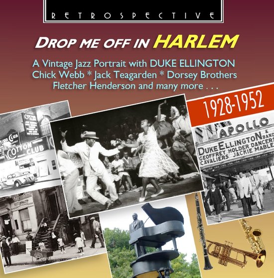 Various Artists - Drop Me Off In Harlem : A Vintage Jazz Portrait (CD ...