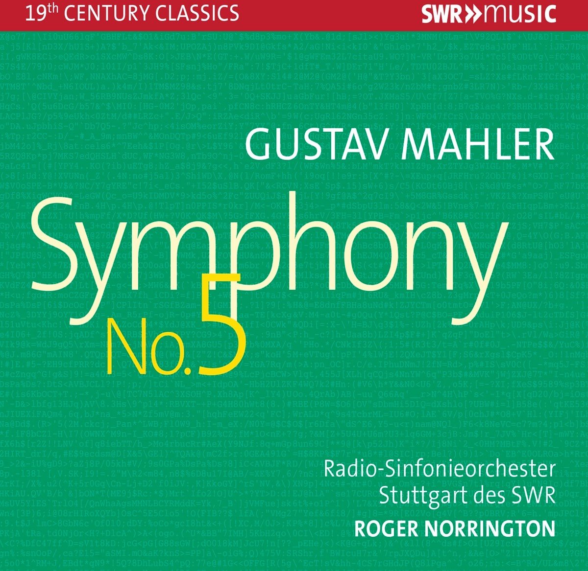 Radio-Sinfonieorchester Stuttgart Des SWR, Roger Norrington - Mahler: Symphony No.5... | bol