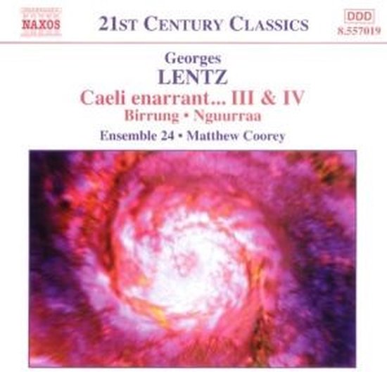 Ensemble 24, Matthew Coorey - Lentz: Caeli Enarrant…III & IV (CD ...