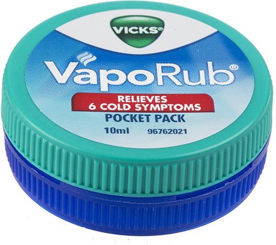 VICKS VapoRub - Mini VapoRub - Pocketsize - 3 x 10 ml | bol.com