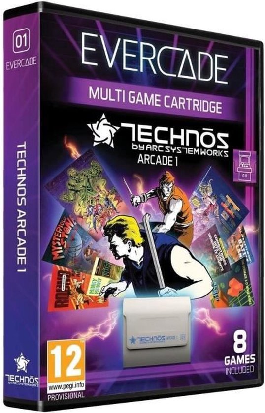 Evercade - Technos Arcade cartridge 1 - 8 games | Games | bol
