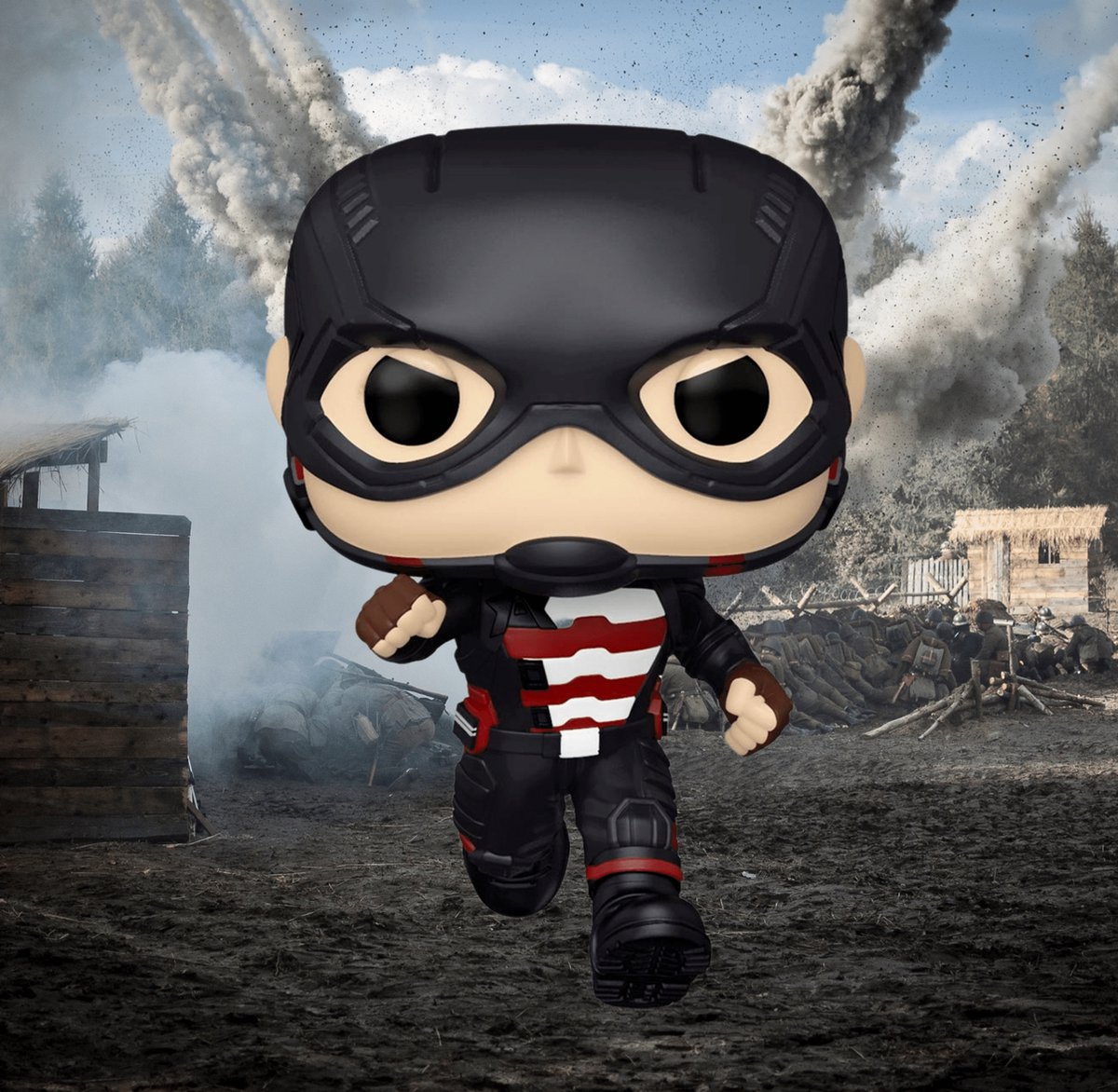 Funko POP! Marvel The Falcon and the Winter Soldier - US Agent #815 ...
