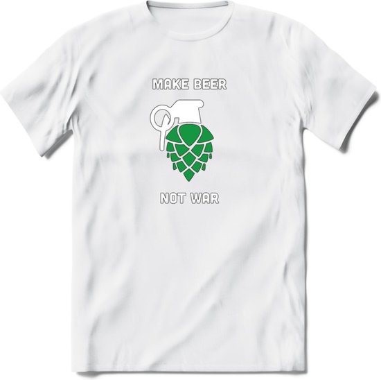 make beer not war Bier T-Shirt | Unisex Kleding | Dames - Heren Feest ...