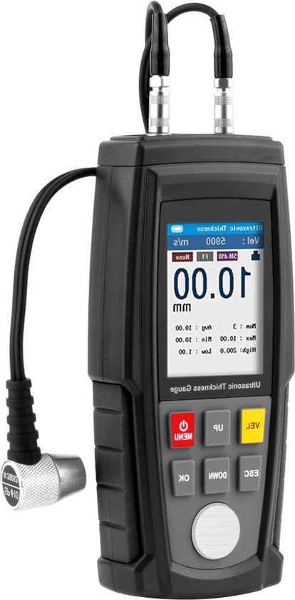 Ultrasone diktemeter - handheld, meetbereik 100-3000 mm - WT130A | bol