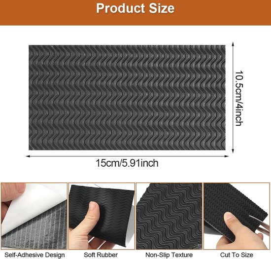 Antislipzolen voor alle maten - 6 Stuks Schoenbeschermers en Anti-Slip ...