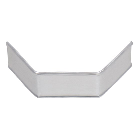 1000x Sluitclips (U-Clips) 33 mm Zilver Afsluitclips voor ...