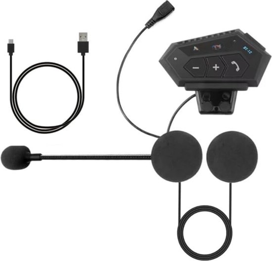 DD Motorhelm Headset - Helm Headset - Koptelefoon - Waterdicht ...