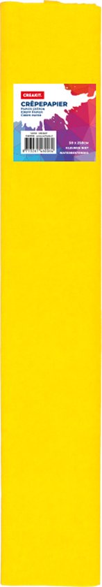CREAKIT. Crêpepapier – 50 x 250 cm – Knutselen voor Kinderen en ...