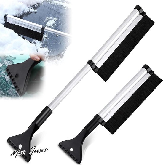 Mrs. Jones Premium Collection Sneeuwborstel - Auto - IJskrabber - Bezem ...