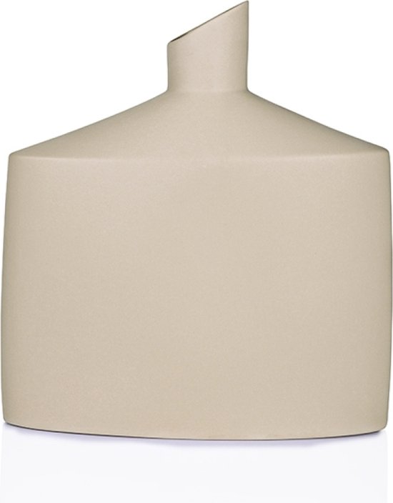 OHNO - Woonaccessoires - Damietta Vaas - Beige | bol