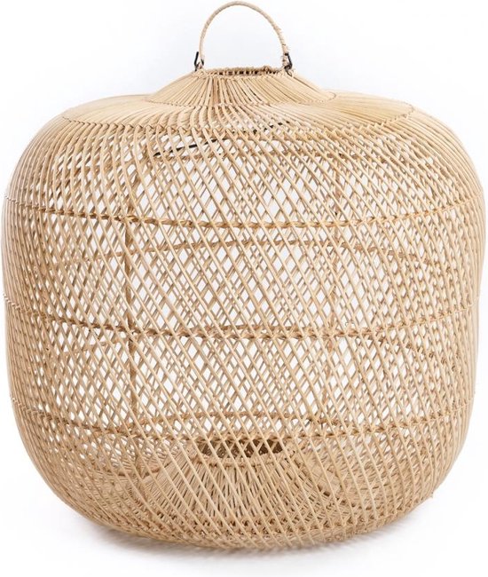 PS-Collection De Batu Bolong Hanglamp - ø50x48cm - Naturel - Rotan ...