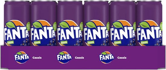 Fanta - Cassis - 24x 330ml | bol