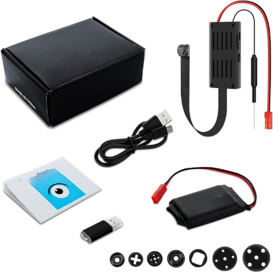 "Mini Beveiligingscamera - 4K Mini Camera - Veiligheid - Compacte ...