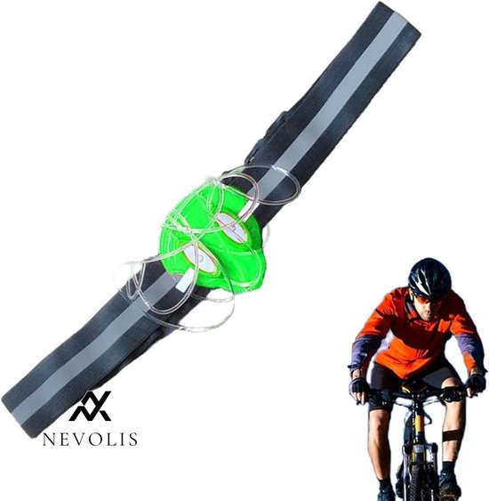 Nevolis Lighted Running Vest for Biking Night Walking Adjustable Safety ...